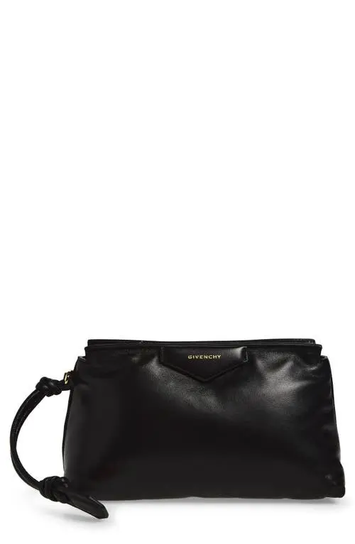 Givenchy Antigona Bomber Leather Pouch