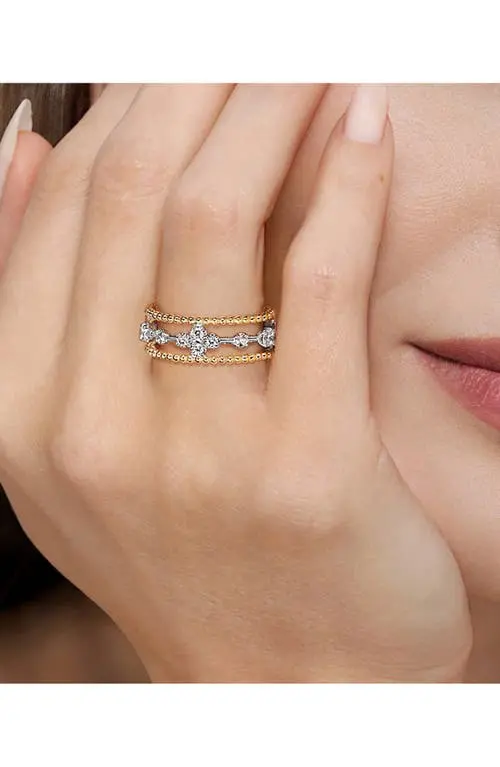 GABRIEL & CO. 14k Gold Diamond Band Ring