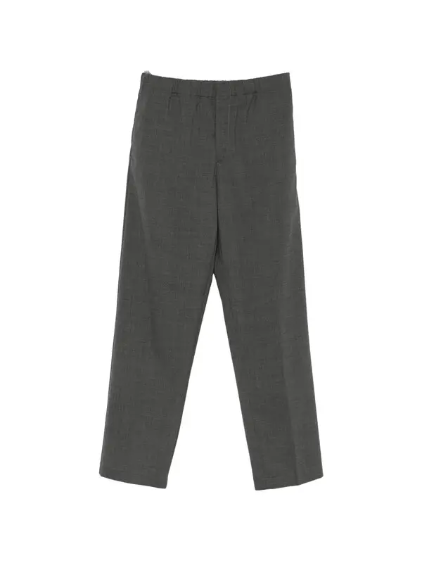 LARDINI Tailored Wool-blend Trousers