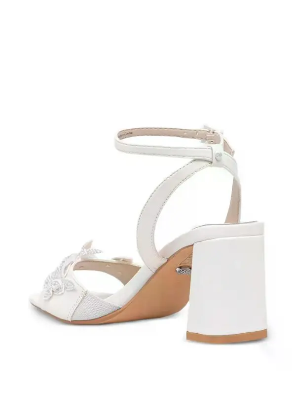 BUFFALO Ashley Butterfly Glam Block-heel Sandals