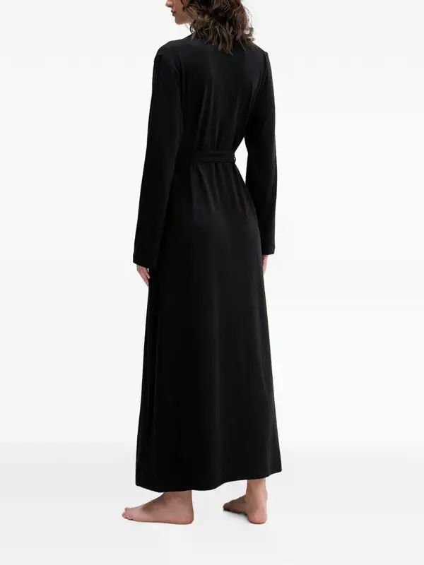 Dkny Logo-print Belted Robe