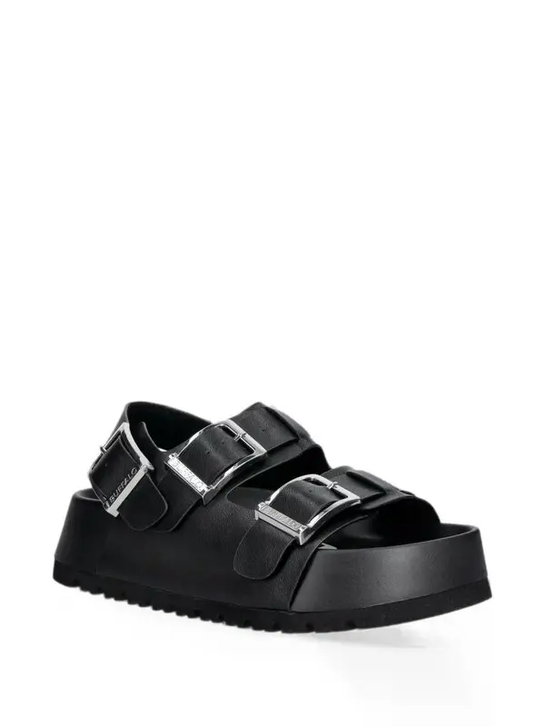 BUFFALO Jane Athena Buckle-fastening Platform Sandals