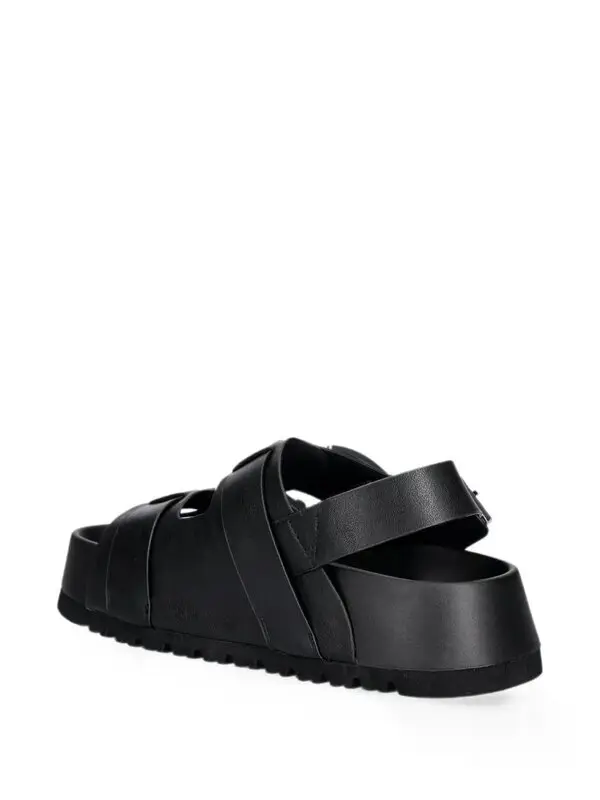BUFFALO Jane Athena Buckle-fastening Platform Sandals