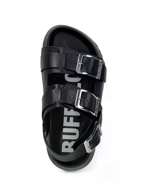 BUFFALO Jane Athena Buckle-fastening Platform Sandals