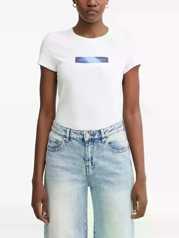 Armani Exchange Logo-print Short-sleeve T-shirt