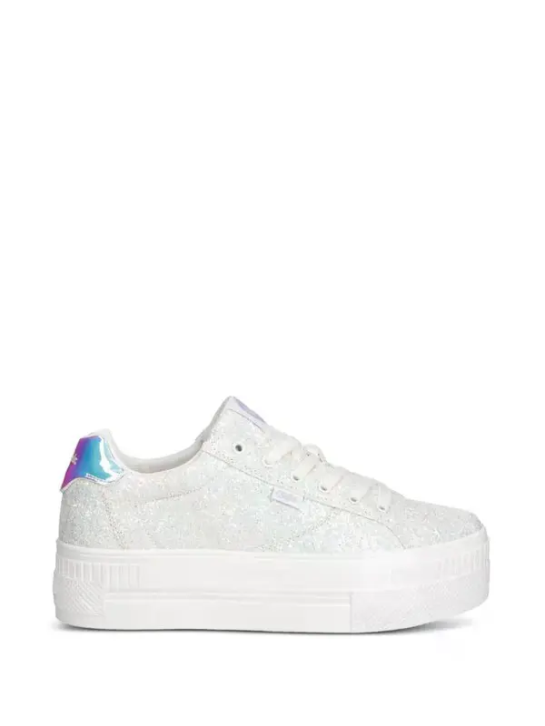 BUFFALO Paired Glam Glitter Detail Sneakers