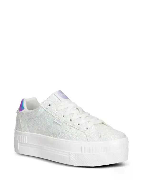 BUFFALO Paired Glam Glitter Detail Sneakers
