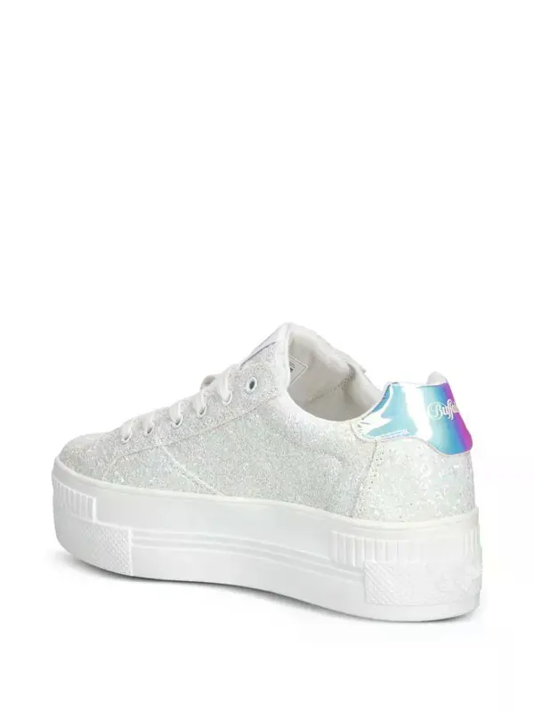 BUFFALO Paired Glam Glitter Detail Sneakers