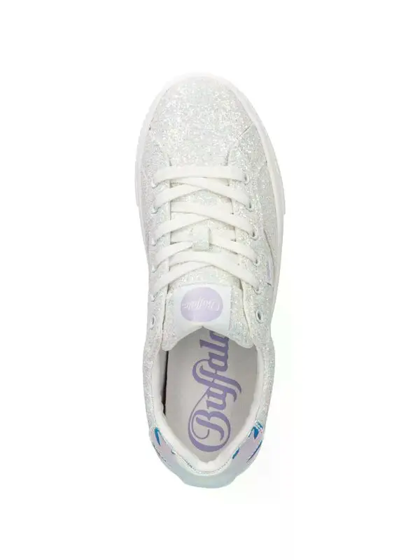 BUFFALO Paired Glam Glitter Detail Sneakers