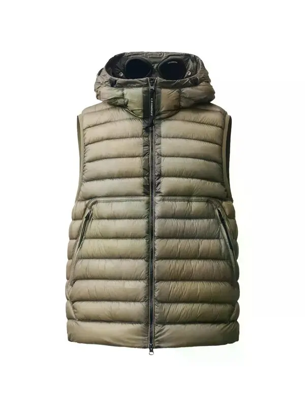 C.P. COMPANY Goggle-detail Quilted Gilet