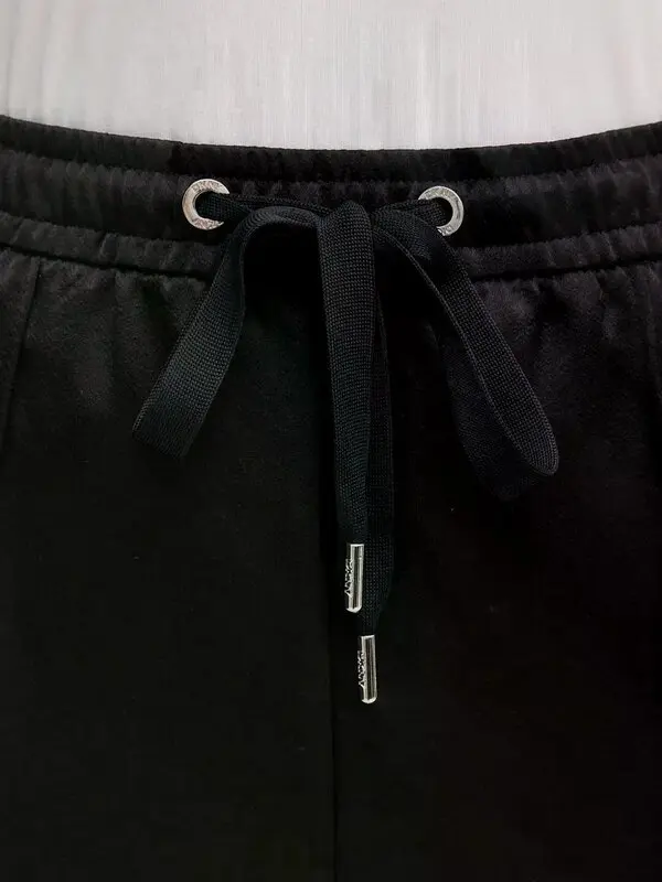 Dkny Drawstring-waistband Straight-leg Trousers