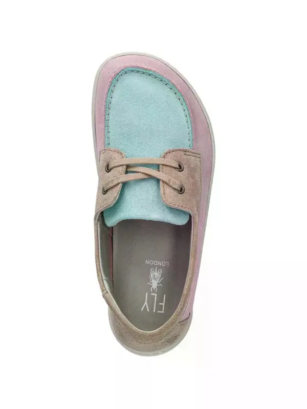 Fly London Suede Lace-up Derby Shoes