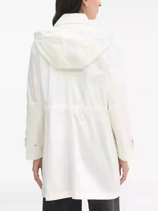 Dkny Toggle-fastening Hooded Parka Coat