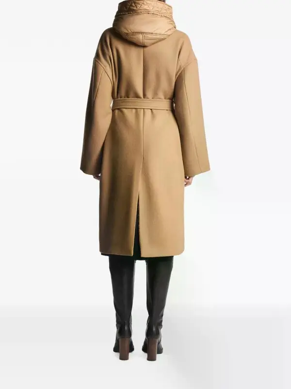 FAY Toggle-fastening Belted Coat
