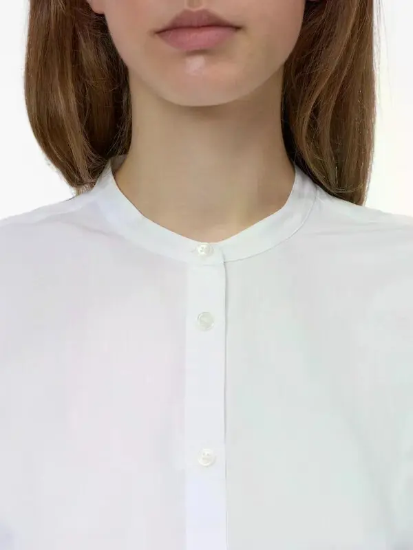Closed Organic Cotton Band Collar Shirt