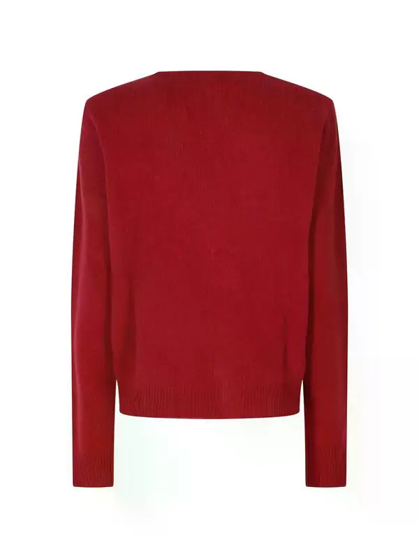 Federica Tosi Wrap-style V-neck Sweater