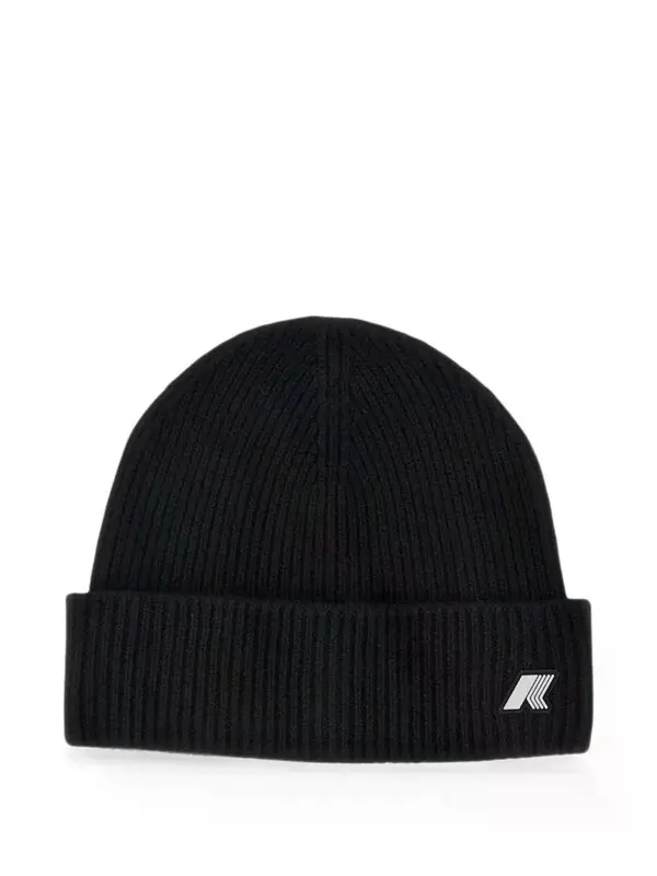 K-WAY Brice Logo-patch Beanie Hat