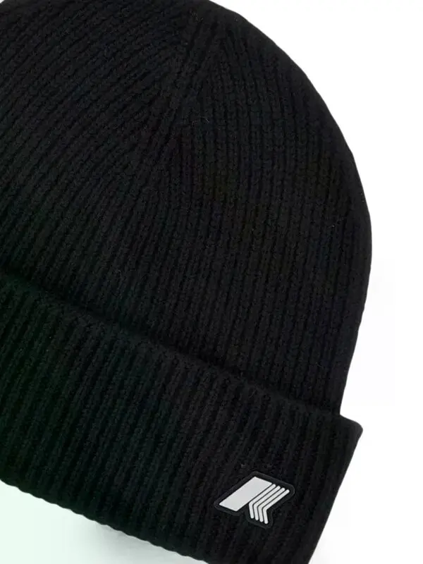 K-WAY Brice Logo-patch Beanie Hat