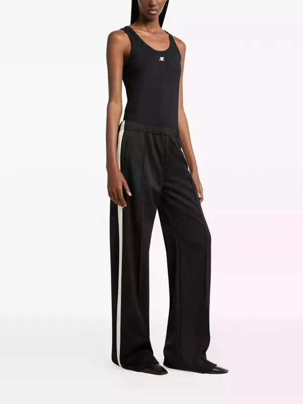 COURREGES Bicolor Side-stripe Track Pants