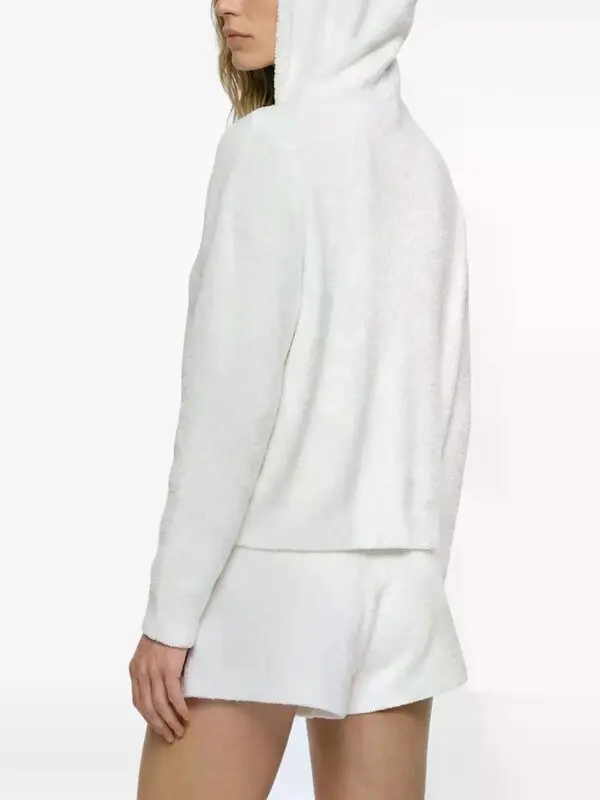 Karl Lagerfeld Ikon Choupette Fluffy Zip-up Hoodie