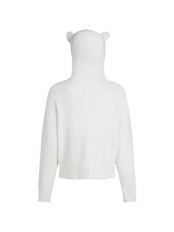 Karl Lagerfeld Ikon Choupette Fluffy Zip-up Hoodie
