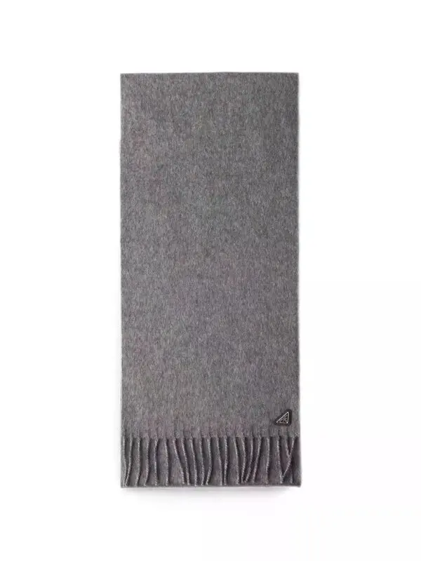 Prada Logo-patch Scarf