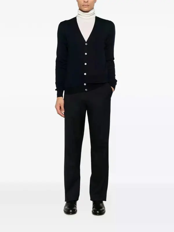 D4.0 V-neck Button-up Cardigan