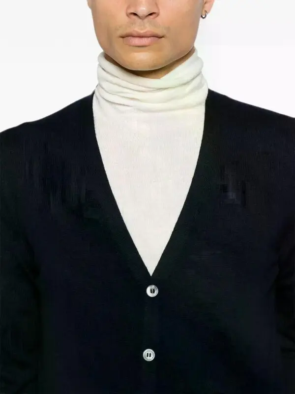 D4.0 V-neck Button-up Cardigan