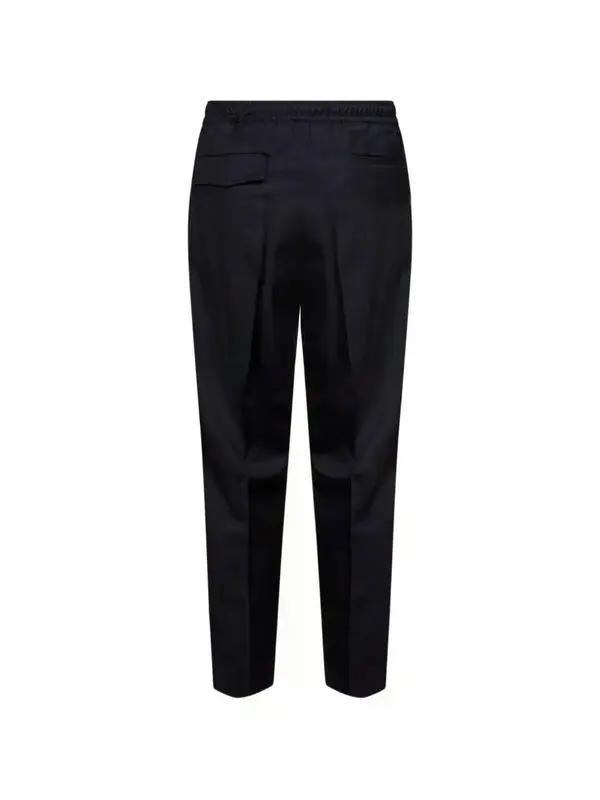 D4.0 Pleated Tapered Trousers
