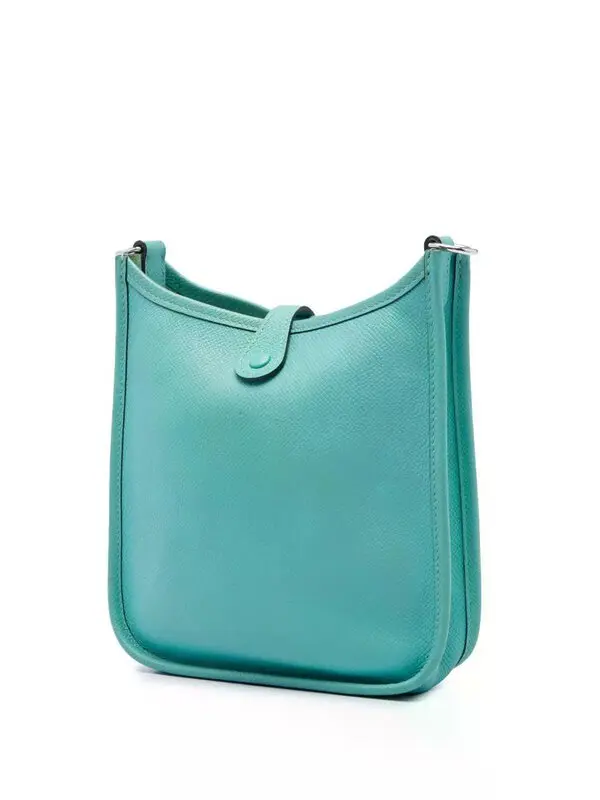 Hermès 2017 Epsom Evelyne I 16 Amazone Crossbody Bag - Blue