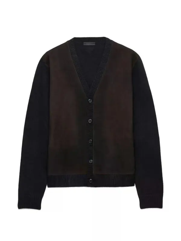 Prada Wool V-neck Cardigan