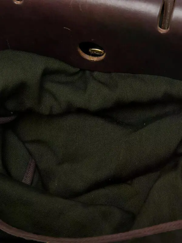 Hermès 1999 Toile Herbag Gm Backpack