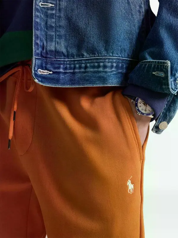 Polo Ralph Lauren Double-knit Pony Track Pants - Orange