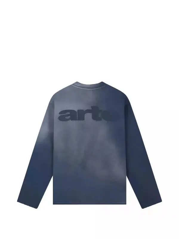ARTE ANTWERP Stencil Sunfade Long-sleeve T-shirt
