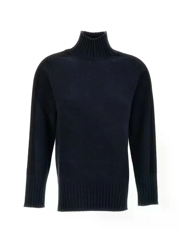 Lorena Antoniazzi Ribbed-trim Turtleneck Sweater