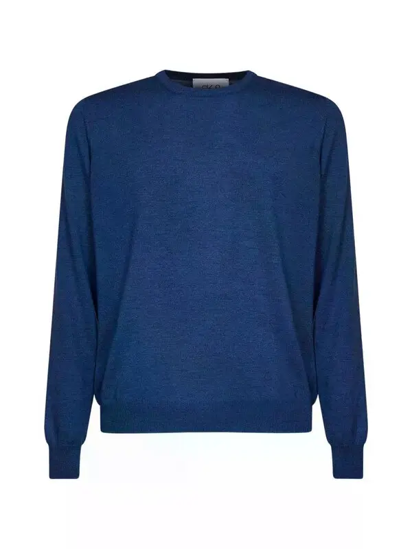 D4.0 Plain-stitch Knit Sweater