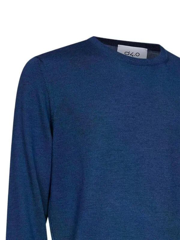 D4.0 Plain-stitch Knit Sweater
