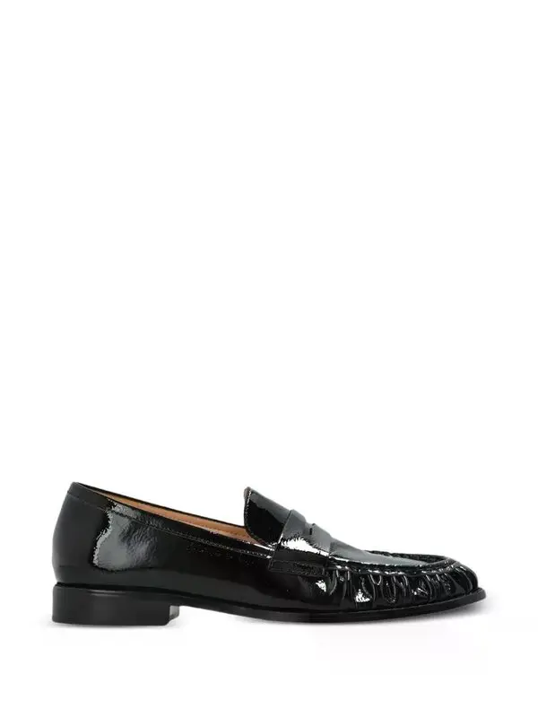 Furla Patent Leather Loafers