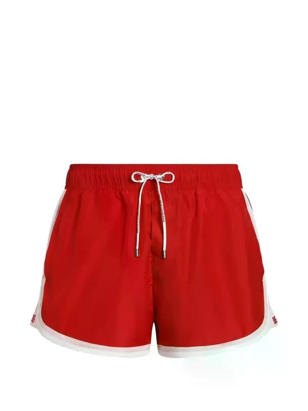 Dolce & Gabbana Short Swim Boxer Shorts - Red