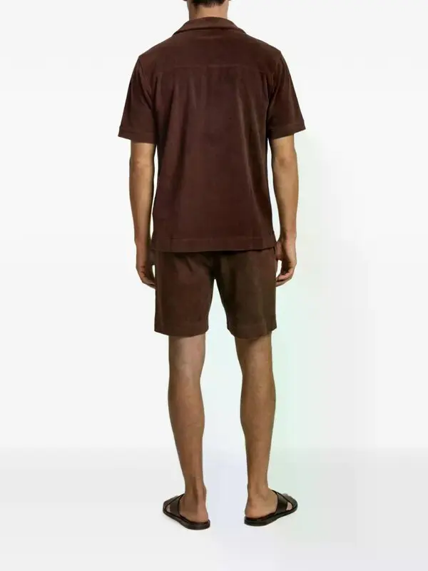 Orlebar Brown Trevone Towelling Drawstring Shorts