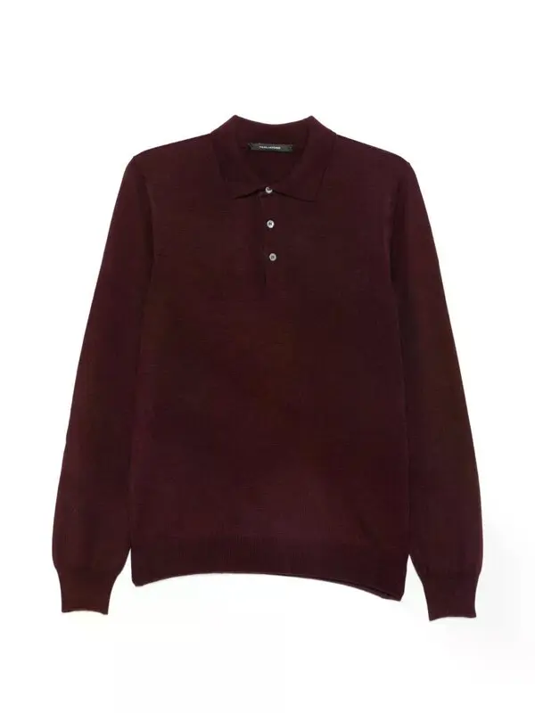 Tagliatore Long-sleeves Polo Shirt