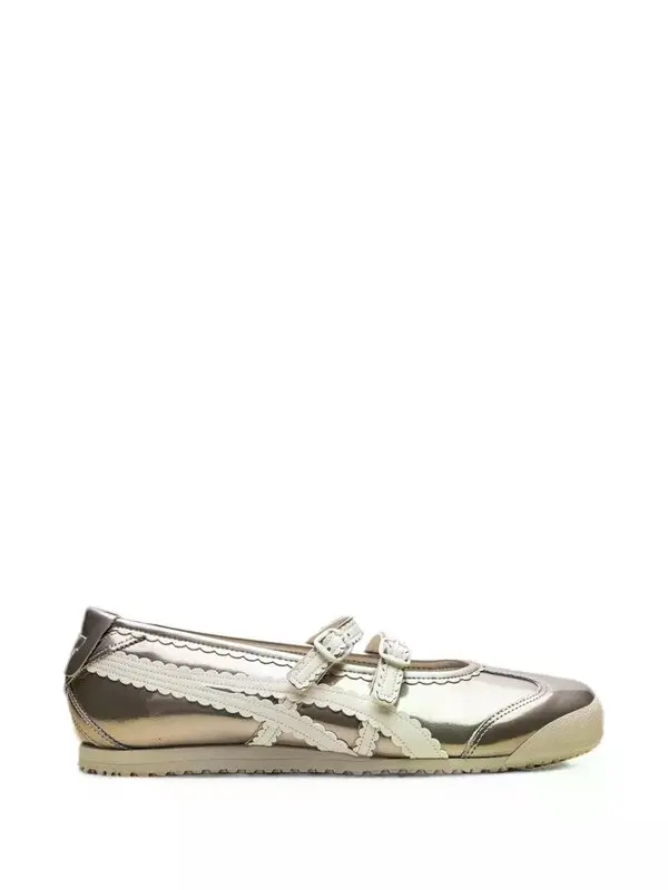 Onitsuka Tiger Mexico 66 Tgrs Scalloped Sneakers - Silver