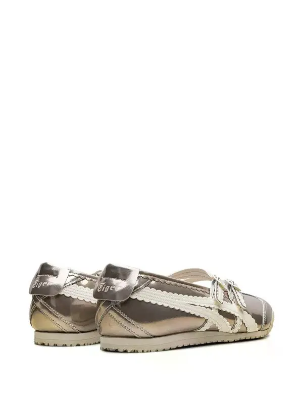Onitsuka Tiger Mexico 66 Tgrs Scalloped Sneakers - Silver