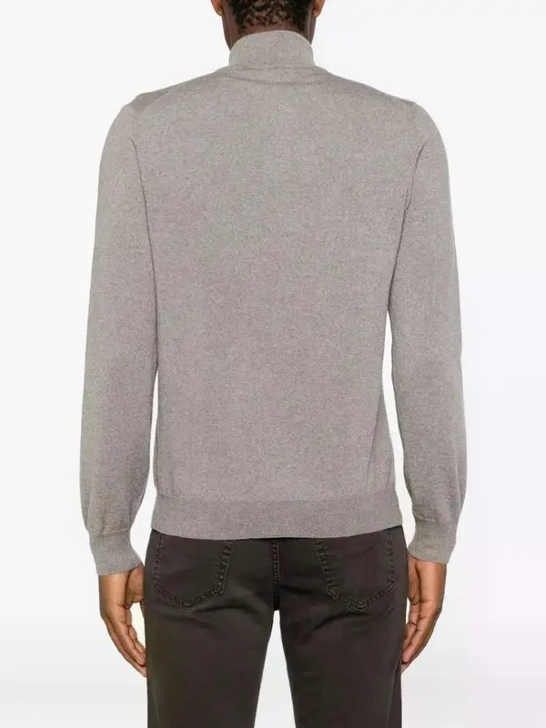 Tagliatore Quarter-zip Polo Shirt