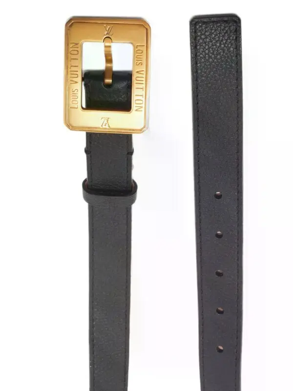LOUIS VUITTON 2008 Slim Buckle Belt
