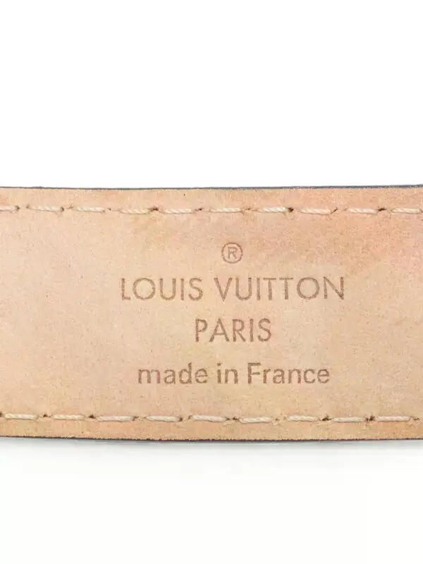 LOUIS VUITTON 2008 Slim Buckle Belt