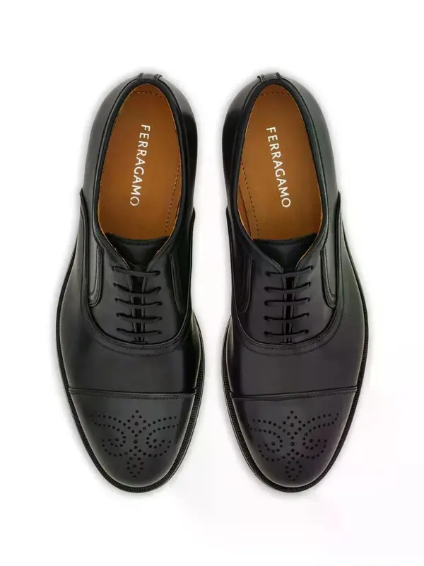 FERRAGAMO Leather Oxford Brogues
