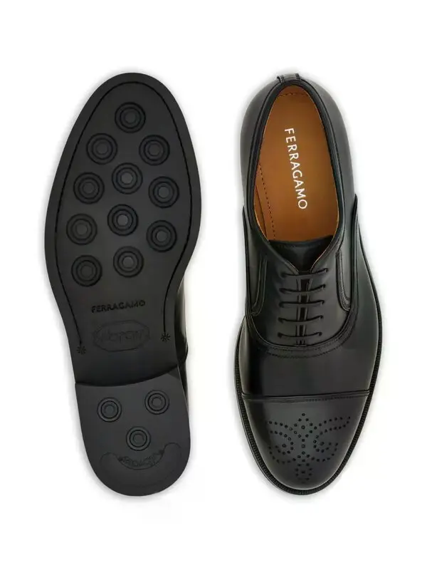 FERRAGAMO Leather Oxford Brogues
