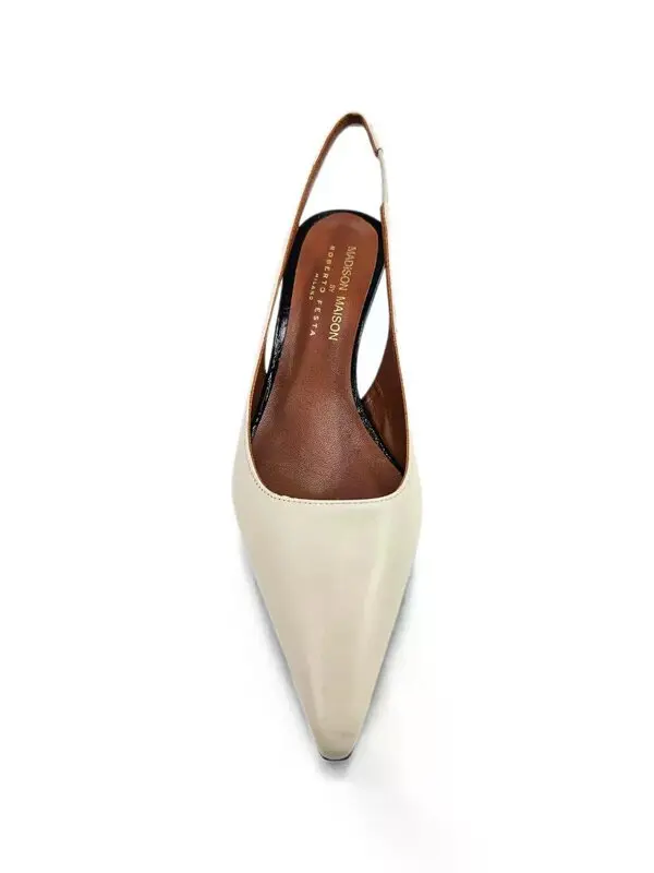 MADISON MAISON Loux Slingback Wedge Pumps