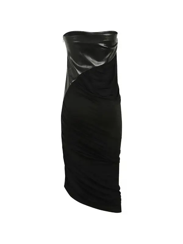Andamane Strapless Panelled Dress